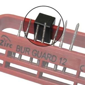 Zirc Steri-Bur Guard 12 Hole Bur Adapter ZC-50Z407 for Sale $4.60